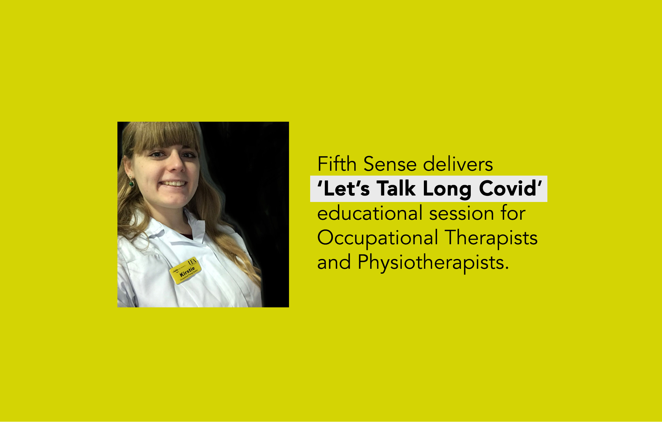 SmellTaste delivers ‘Let’s Talk Long Covid’ educational session for ...